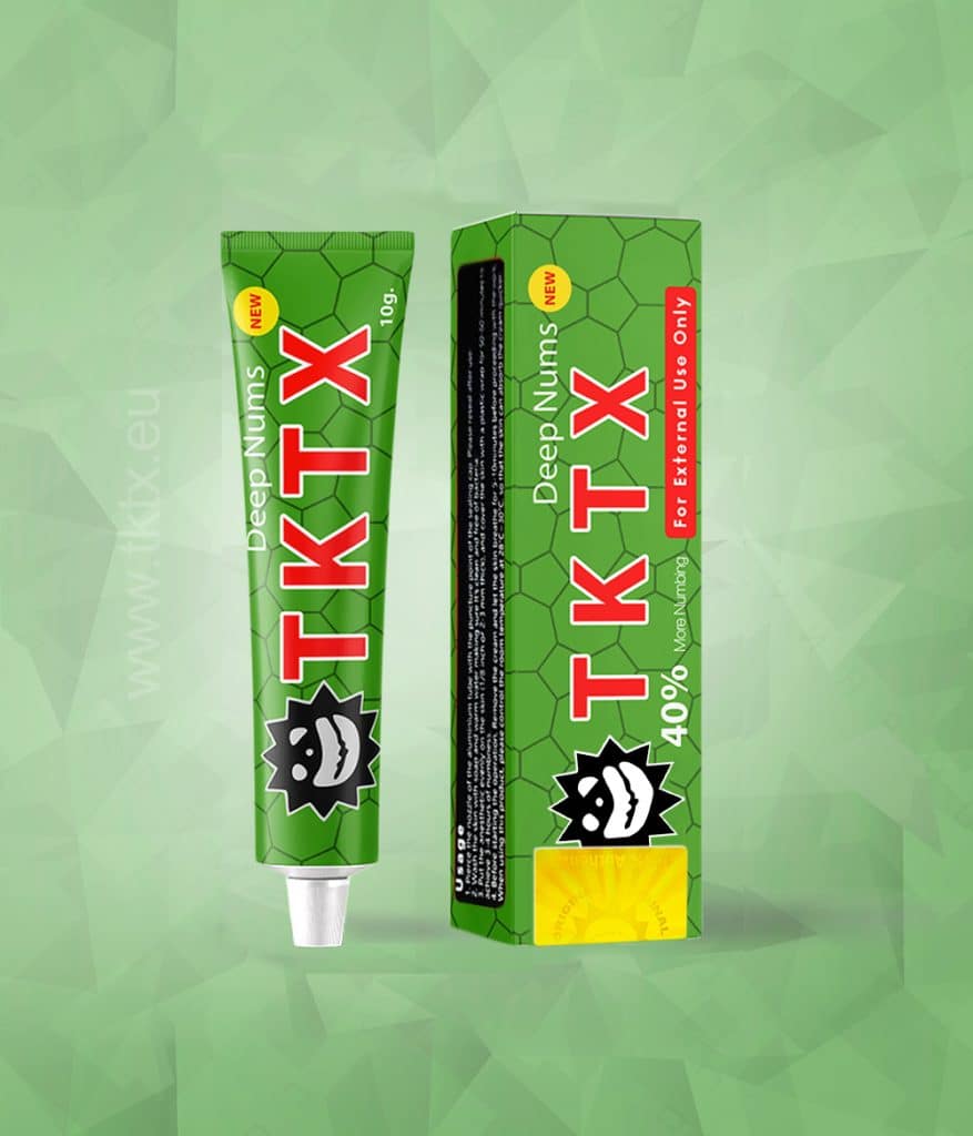 TKTX Numbing Cream Green 40% | TKTX Europe