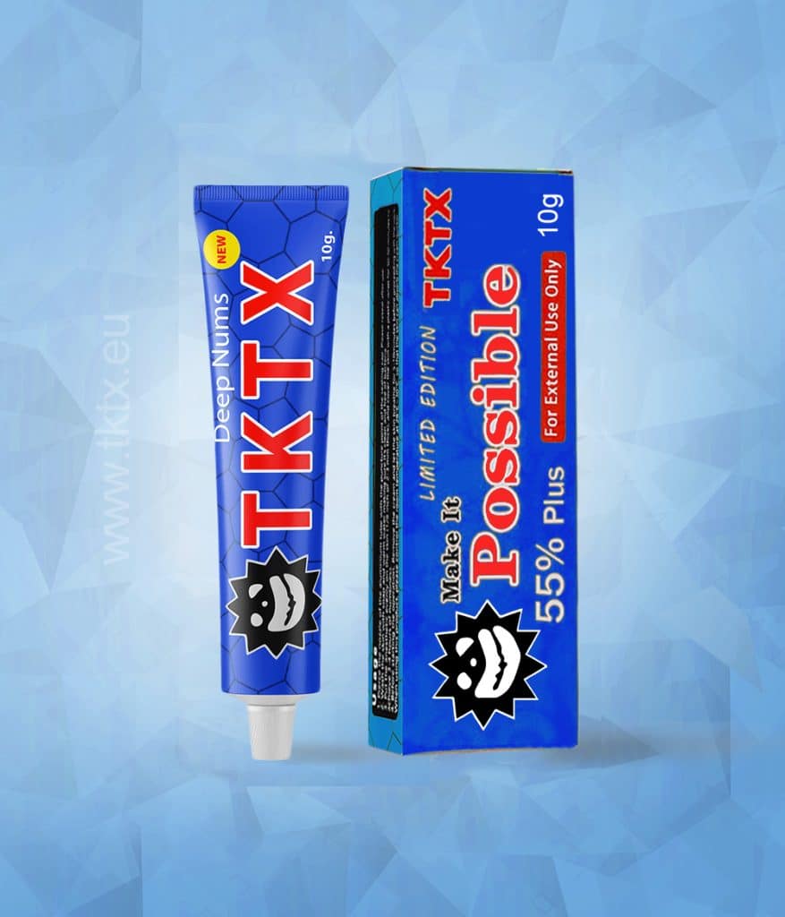 TKTX Numbing Cream Blue 55% - Limited Edition | TKTX Europe