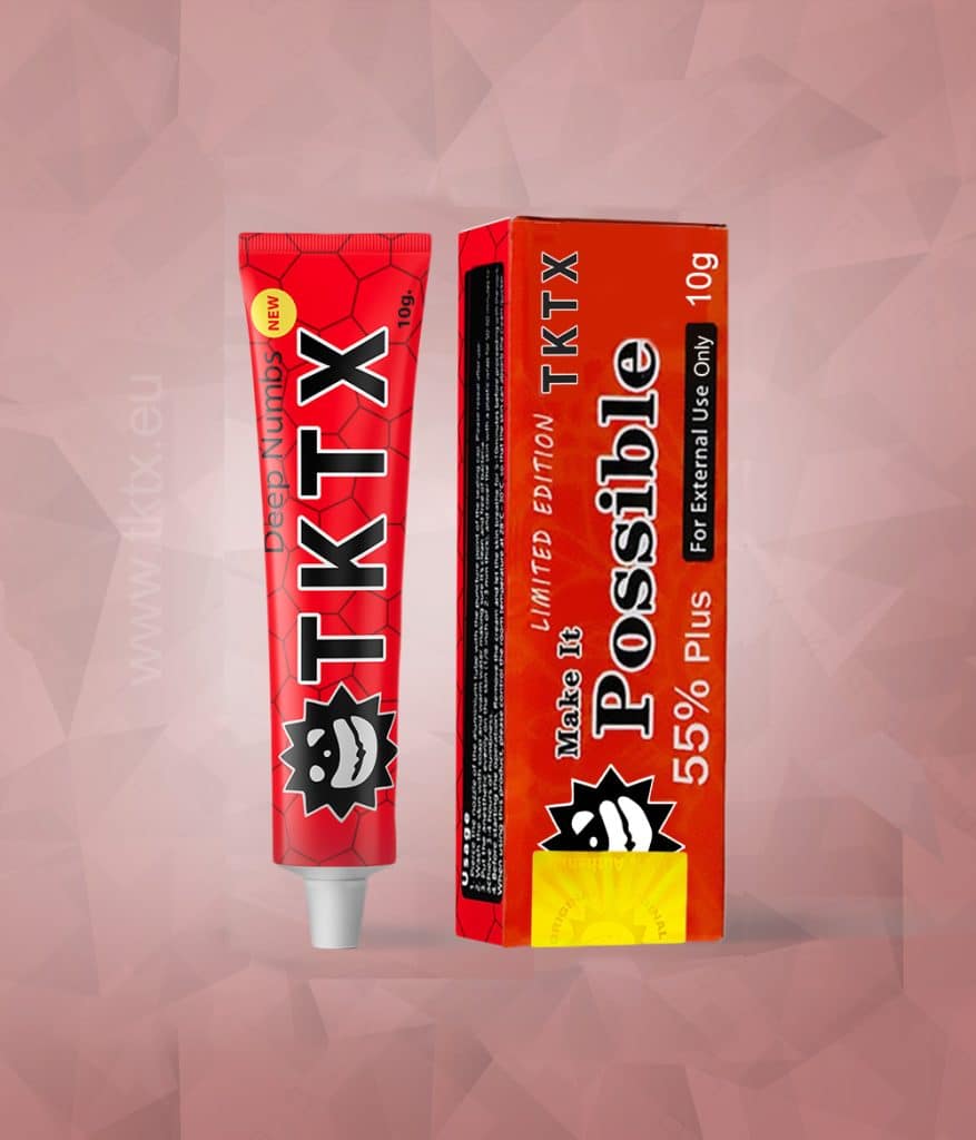 TKTX Numbing Cream Red 55% - Limited Edition | TKTX Europe